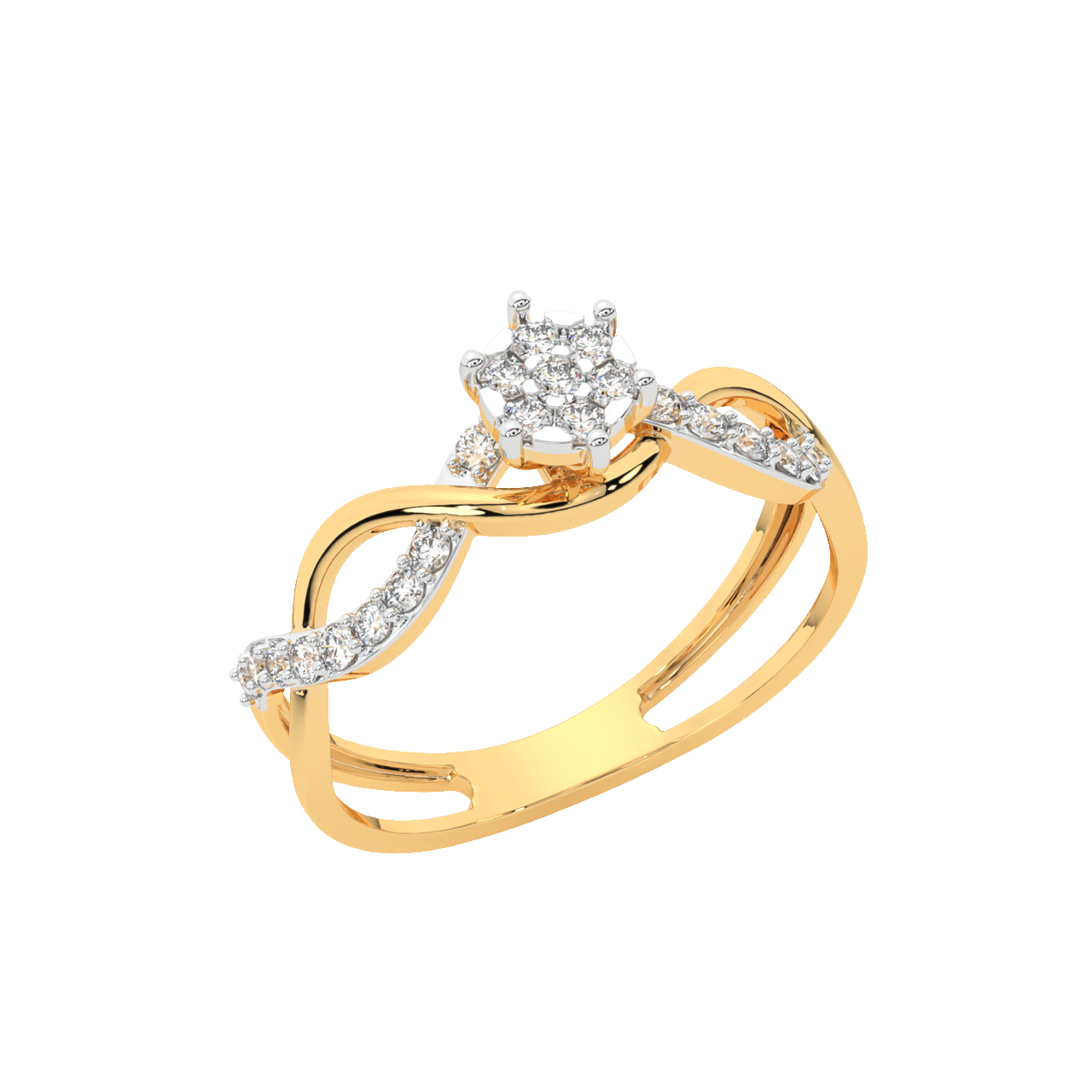Buy Warren Diamond Engagement Ring Online