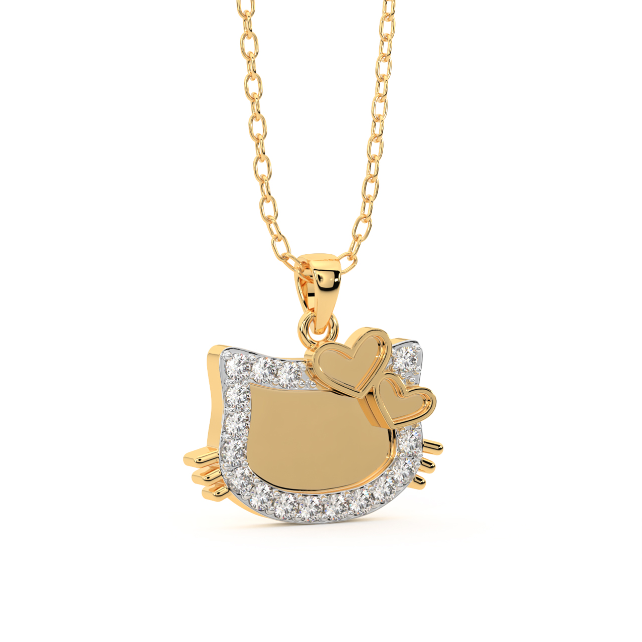 Buy Hello Kitty Diamond Pendant Online