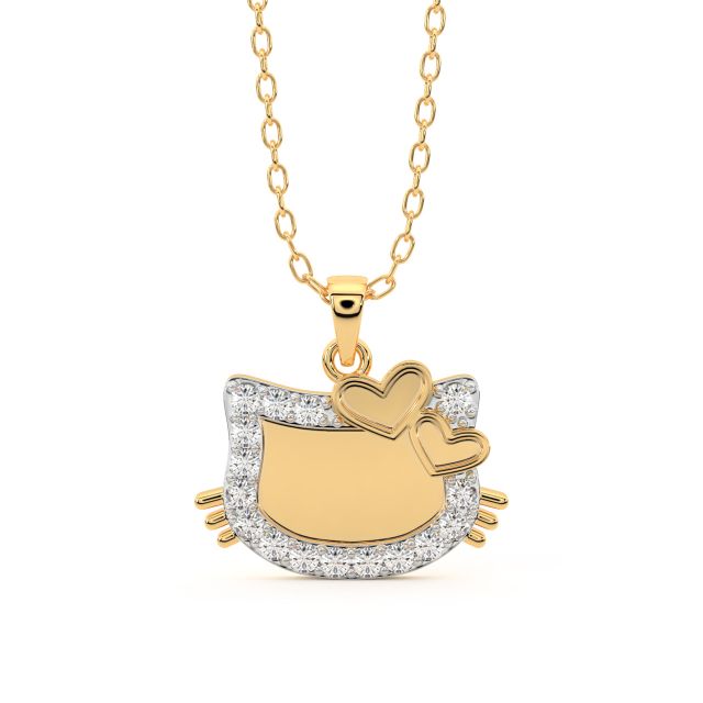 Buy Hello Kitty Diamond Pendant Online