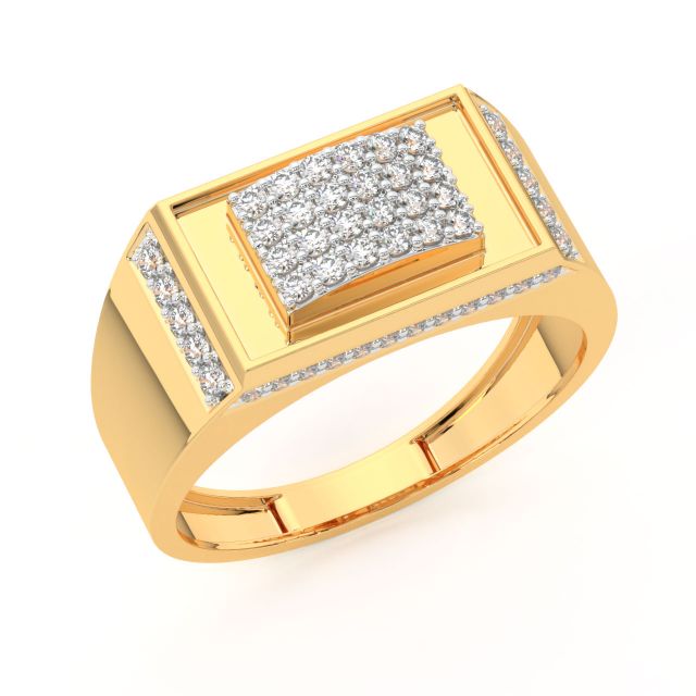 Buy Wapeka Diamond Engagement Ring For Him Online